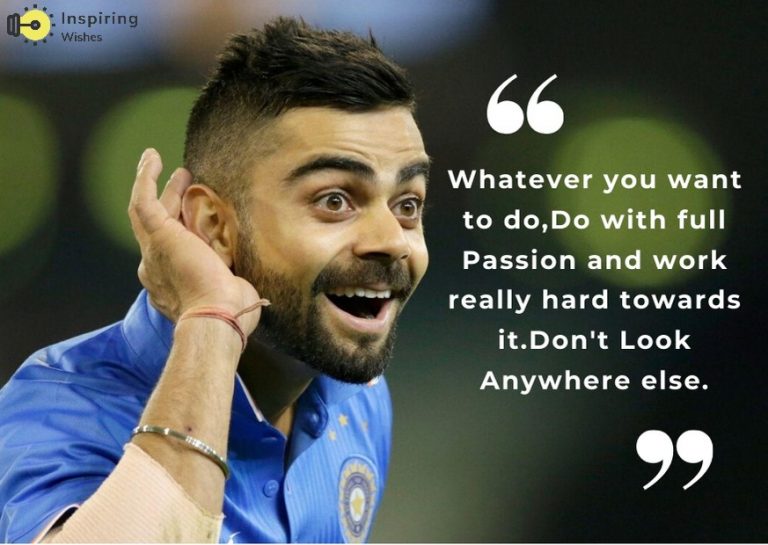 Inspirational Quotes By Virat Kohli | Encouraging Sayings - Inspiring ...