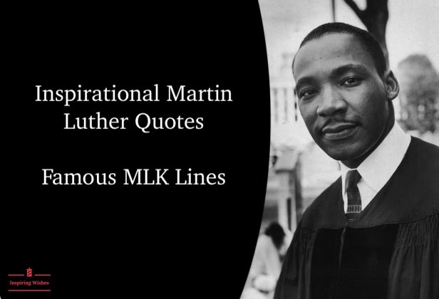 Inspirational Martin Luther King Quotes | MLK Famous Lines - Inspiring ...