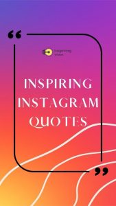 Inspirational Quotes for Instagram | Positive Thoughts for Caption ...